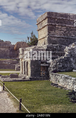 A small Mayan temple in Tulum, Mexico #2 Stock Photo - Alamy