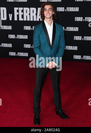 Larsen Deane arrives at the FORD v FERRARI Los Angeles Screening held ...