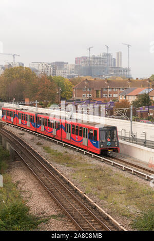Custom House Docklands Light Railway Station Approach Stock Photo - Alamy