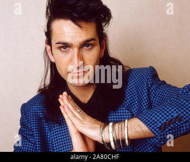 Paul King of the Eighties pop band King 1985 Stock Photo - Alamy