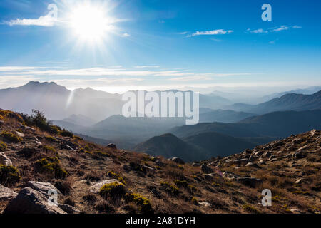 Overlooking the coastal mountain range of central Chile, also known as ...