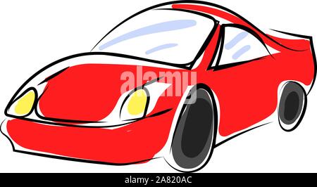 red sport car vector Stock Vector Image & Art - Alamy