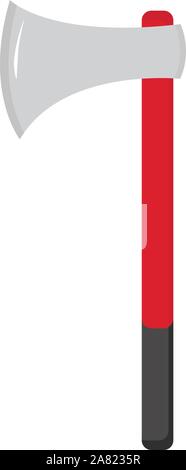 Simple ax, illustration, vector on a white background Stock Vector ...
