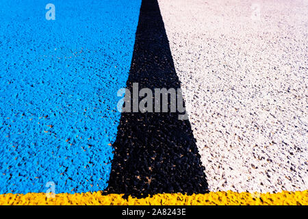 Painted asphalt of bright colors as artistic background Stock Photo - Alamy