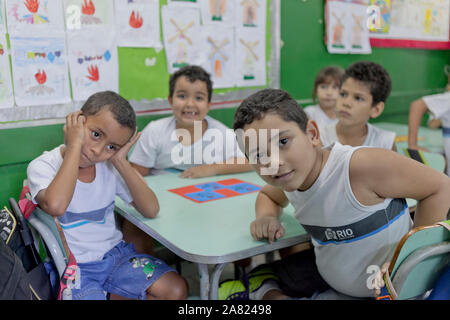 Brazilian students in classroom Stock Photo - Alamy