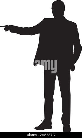 Man pointing finger at you vector illustration Stock Vector Image & Art ...