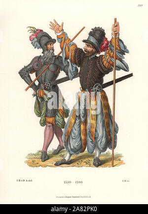 German soldiers from the 17th Century Stock Photo - Alamy