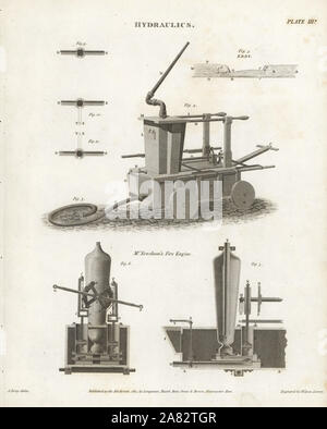 Newsham's fire engine Stock Photo - Alamy