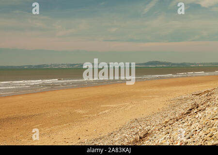 Sker Beach, Kenfig National Nature Reserve, Ton Kenfig, Bridgend, South ...