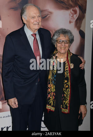 Alan Alda, his wife, Arlene and family arrives at the 77th Annual ...