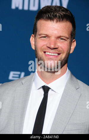 Jason New at the MIDWAY World Premiere held at Regency Village Theatre ...