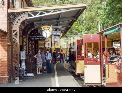 Puffing Billy Steam Train Dandenong Mountains Melbourne Victoria Australia Stock Photo - Alamy