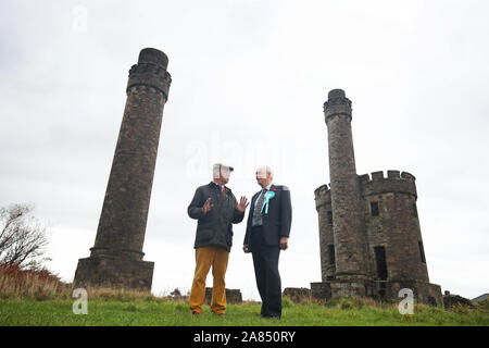 UK, Cumbria, Workington, Jane Pit former coal mine, flooded in 1875 ...