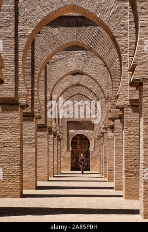 Archway inside the Tinmal mosque, Morocco Stock Photo - Alamy