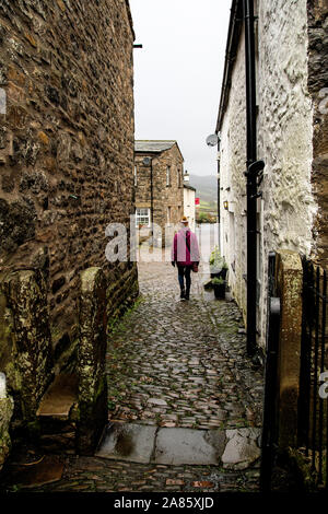 National park sign for Dentdale, North Yorkshire, England Stock Photo ...