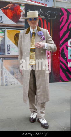 Mr George Skeggs AKA Soho George Stock Photo - Alamy
