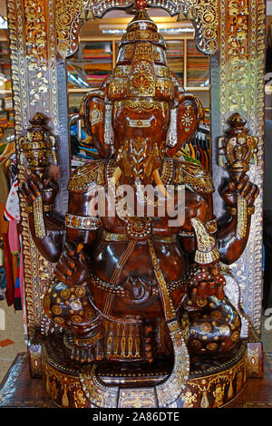 Ganesha (Ganapati) the elephant headed Hindu god, Sri Mahamariamman ...