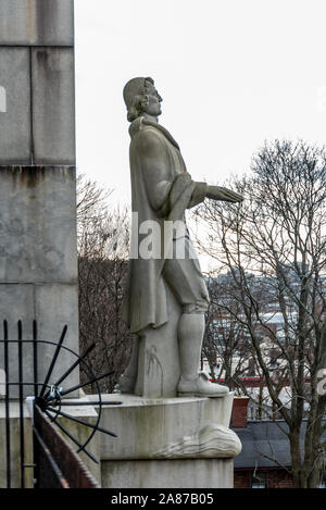 Roger Williams Founder of Rhode Island Stock Photo - Alamy