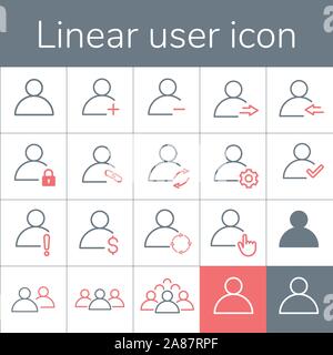 Teamwork line icons signs set. Design collection of Collaboration ...