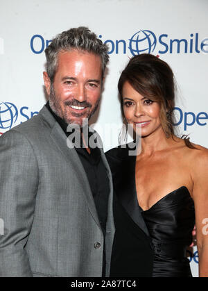 Scott Rigsby and Brooke Burke Charvet at the Operation Smile hosts ...