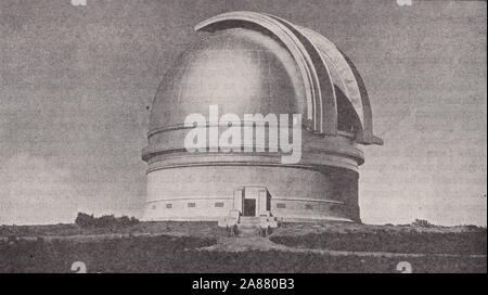 The Hale Telescope at Mount Palomar observatory In California Stock ...