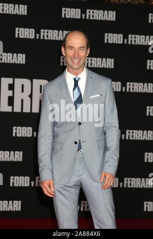 LOS ANGELES - NOV 4: Darin Cooper at the "Ford v Ferrari" Premiere at ...