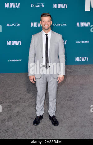 Jason New at the MIDWAY World Premiere held at Regency Village Theatre ...