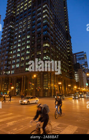 Dearborn Street, Chicago, Illinois, USA Stock Photo - Alamy