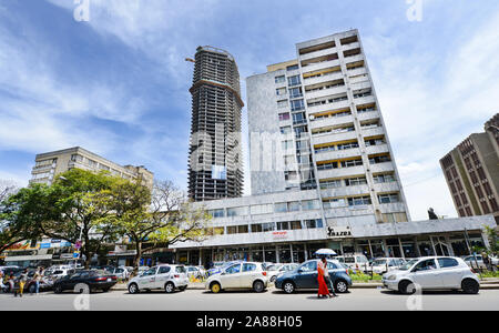 Building, addis ababa, ethiopia, africa Stock Photo - Alamy