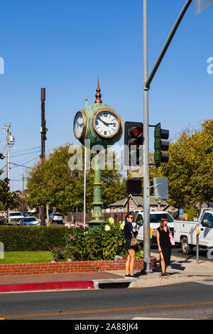 Solvang clock tower Stock Photo - Alamy