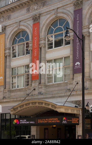 Miller Symphony Hall Allentown PA Stock Photo - Alamy