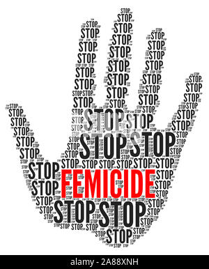 Stop femicide symbol Stock Photo - Alamy