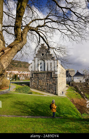 Bergenhus Fortress, one of the oldest and best preserved castles in ...
