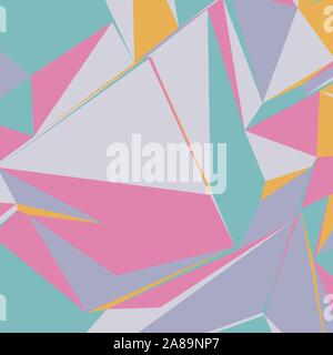 Abstract background with colorful triangles for magazines, booklets or ...