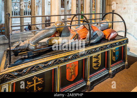 Effigy (carved from bog oak) of Robert Curthose, Duke of Normandy ...