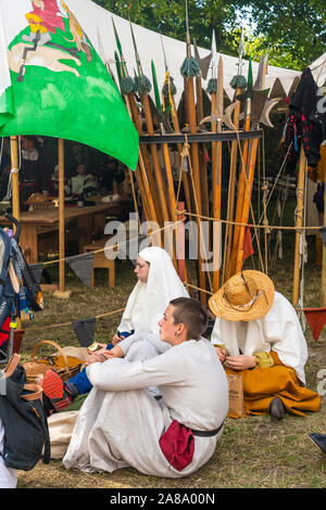 Medieval Week celebrations in the Hanseatic town of Visby, Gotland ...