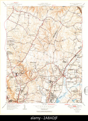 Beltsville, Maryland, map 1951, 1:24000, United States of America by ...
