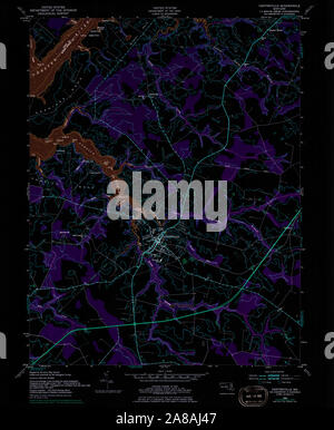 Centreville, Maryland, map 1954, 1:24000, United States of America by ...