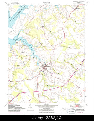 Centreville, Maryland, map 1954, 1:24000, United States of America by ...