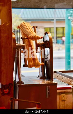 Taffy Pulling Machines Stock Photo - Alamy