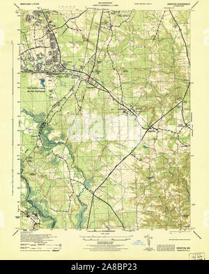 Odenton, Maryland, map 1946, 1:25000, United States of America by ...