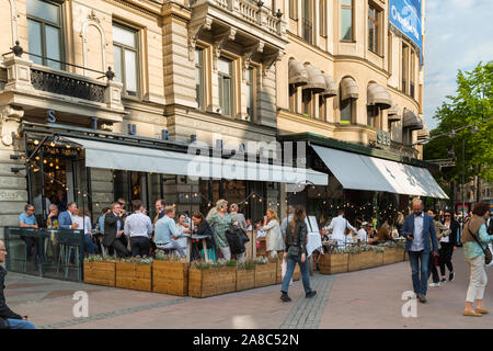 SWEDEN STOCKHOLM RESTAURANT STUREHOF AT STUREPLAN SQUARE Stock Photo ...
