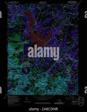 Towson, Maryland, map 1957, 1:24000, United States of America by ...