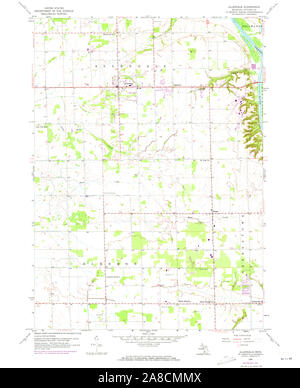 Allendale, Michigan, map 1958, 1:24000, United States of America by ...