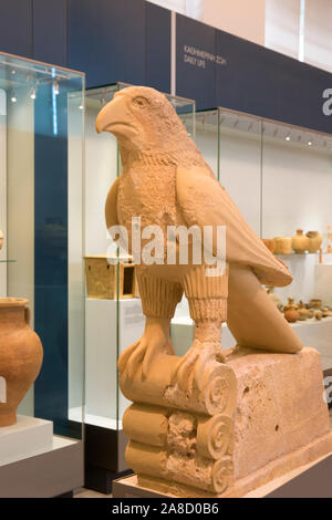 Eagle symbol of Zeus in the Sanctuary of Artemidoros in ancient Thera ...