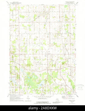 Dansville, Michigan, map 1970, 1:24000, United States of America by ...