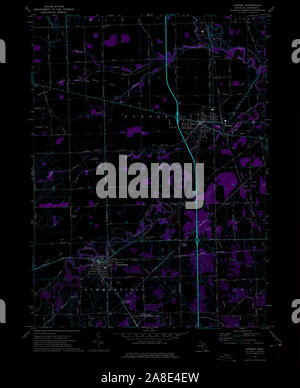 Dundee, Michigan, map 1972, 1:24000, United States of America by ...