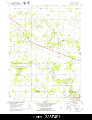 Eagle, Michigan, map 1978, 1:24000, United States of America by ...