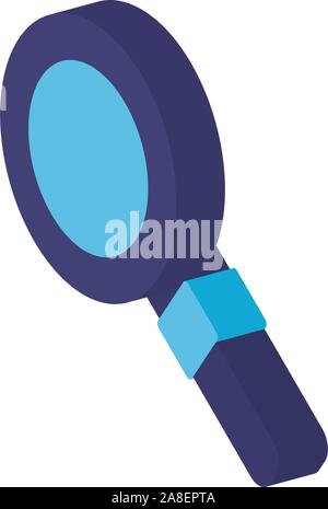 isometric lupe icon Stock Vector Image & Art - Alamy