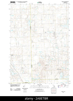 USGS TOPO Map Michigan MI Pelkie 278406 1954 62500 Inverted Stock Photo ...